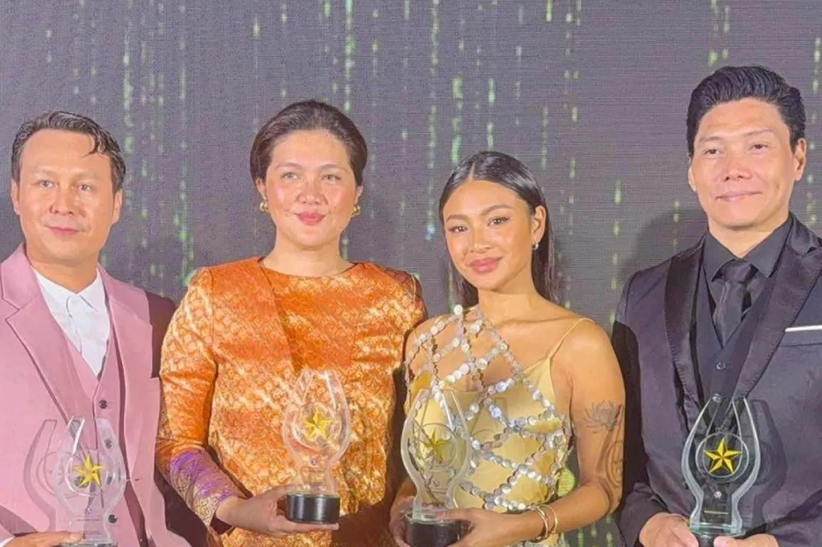 Nadine Lustre, Baron Geisler win top acting honors at 39th Star Awards ...