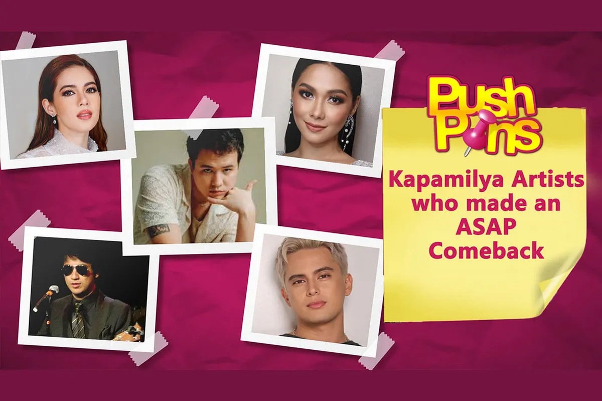 Kapamilya artists who made an ASAP comeback | PUSHPins | ABS-CBN ...