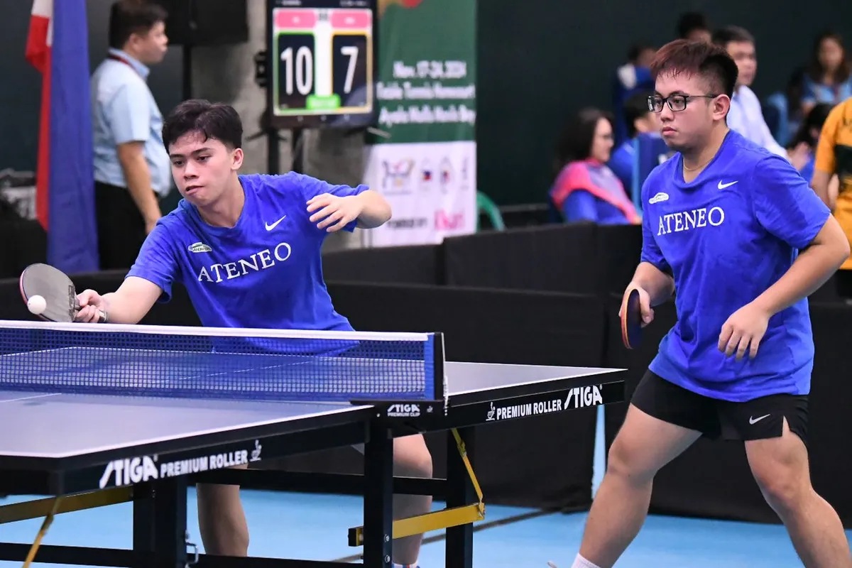 UAAP: Ateneo, FEU book seats in men's, women's table tennis finals ...