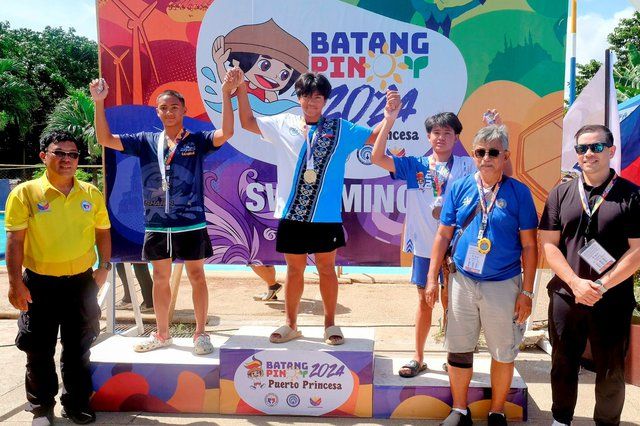 Swimmer Taguinota takes haul to 5 golds in Batang Pinoy | ABS-CBN Sports