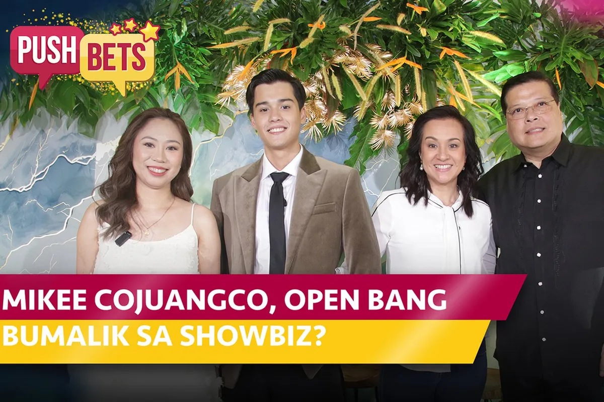 Mikee Cojuangco, open bang bumalik sa showbiz? | PUSH Bets | ABS-CBN Entertainment