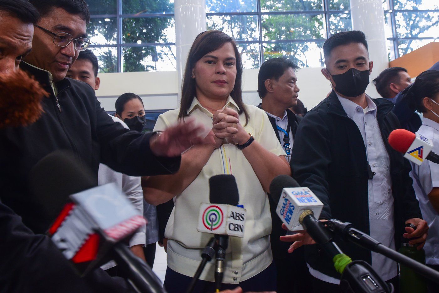 VP Sara Duterte mum on Marcos Jr.'s recent impeachment remarks | ABS ...