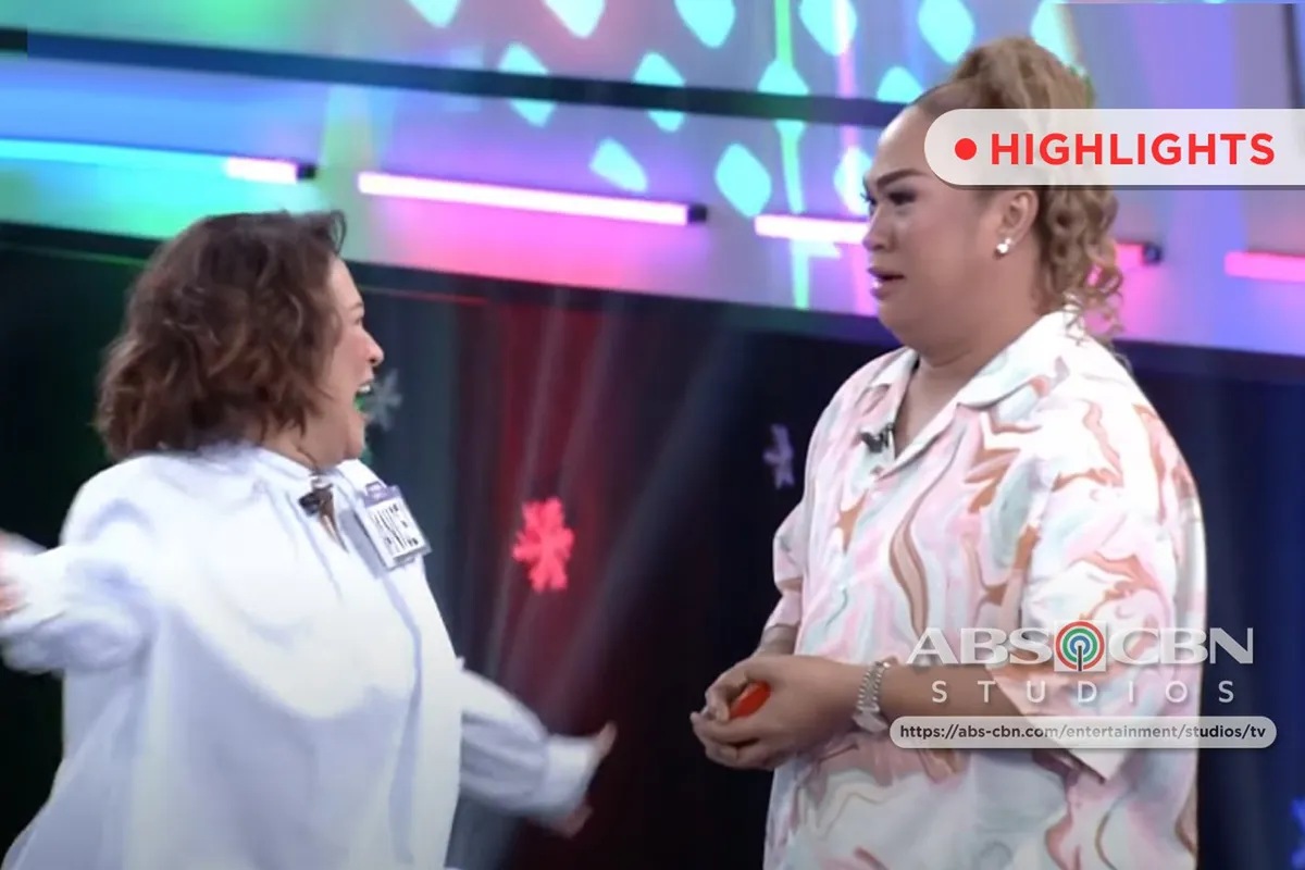 Rainbow Rumble: Negi, na-experience ang sampal ni Janice De Belen | ABS ...