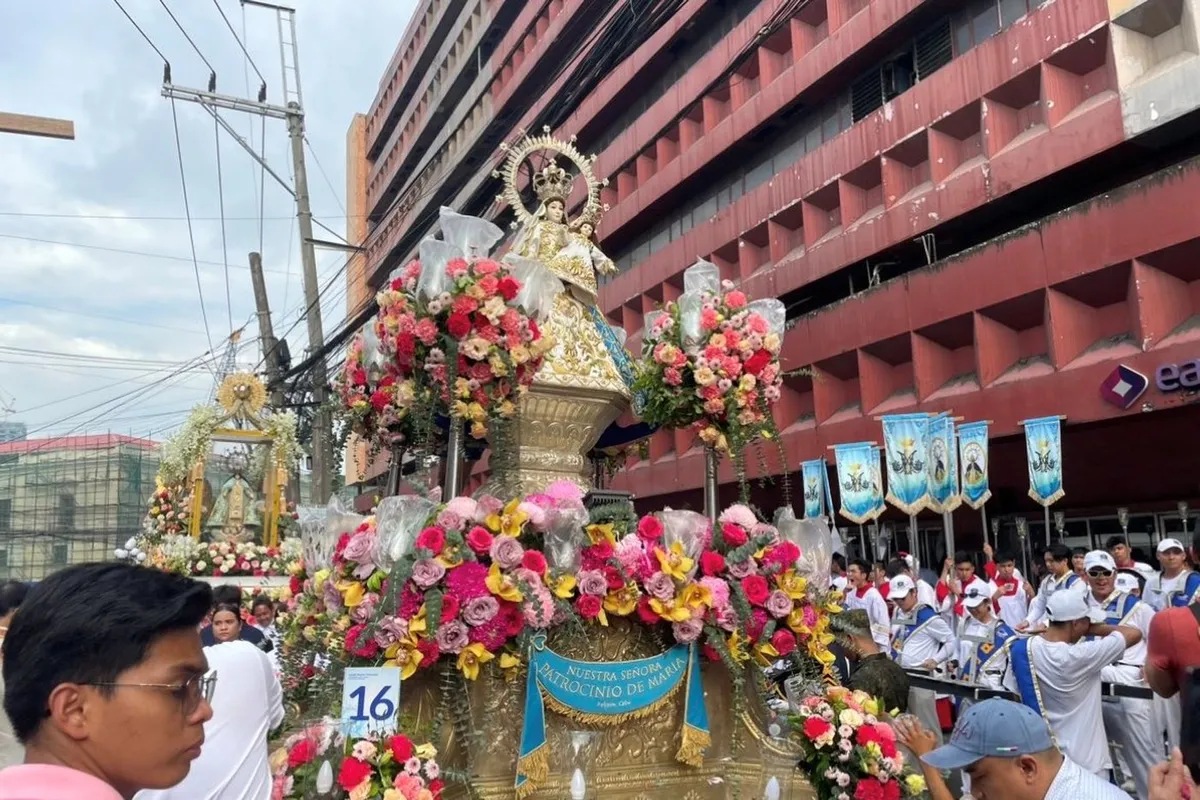 40 Marian images grace Intramuros in 43rd Grand Marian Procession | ABS ...