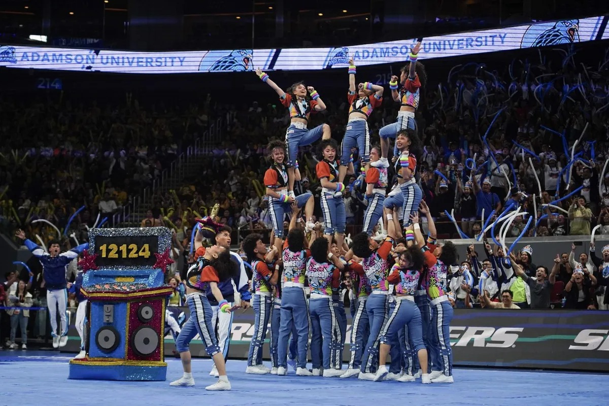 IN PHOTOS: Adamson Pep Squad’s silver finish at the 2024 UAAP ...