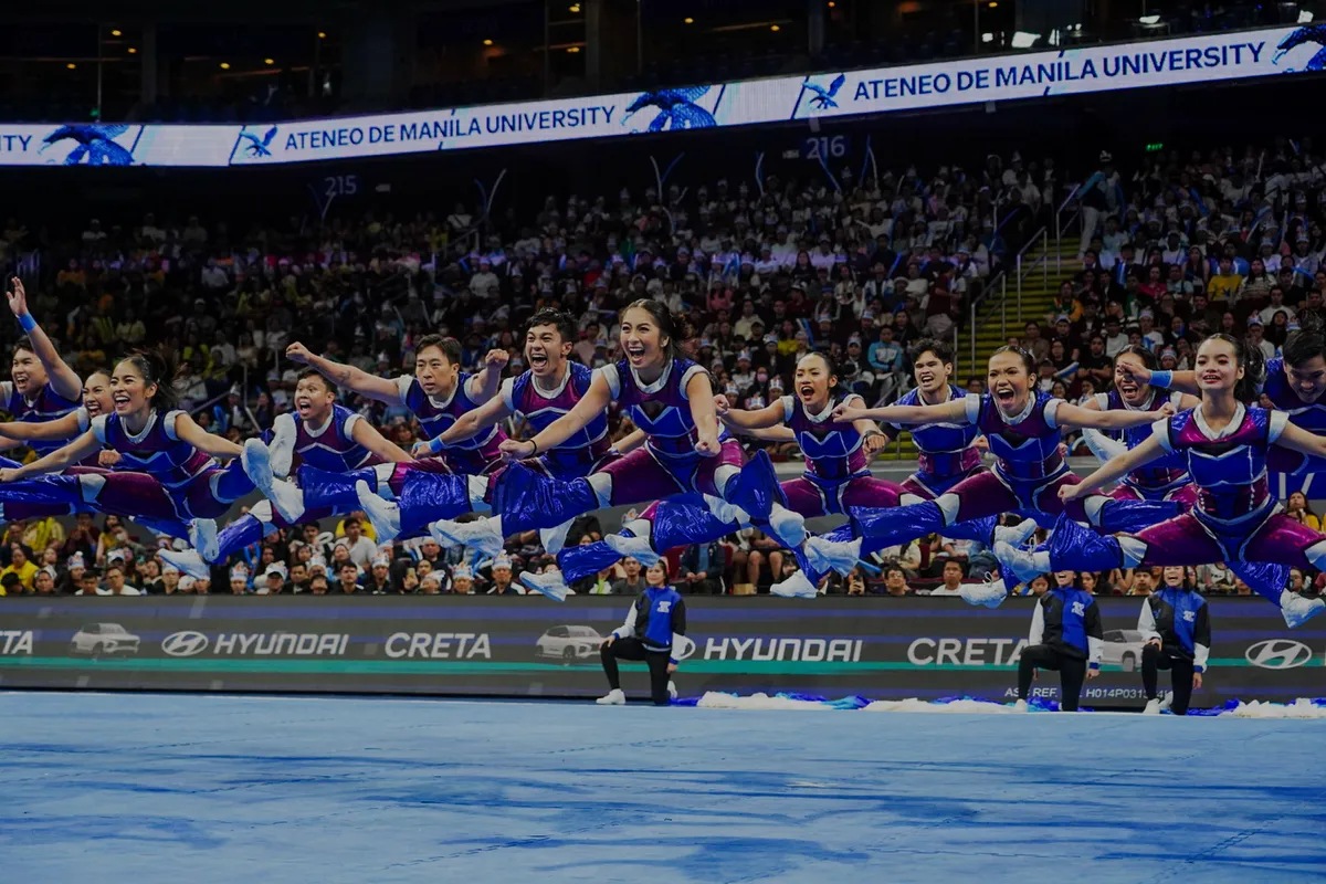 IN PHOTOS: Ateneo Blue Eagles at the 2024 UAAP Cheerdance Competition ...