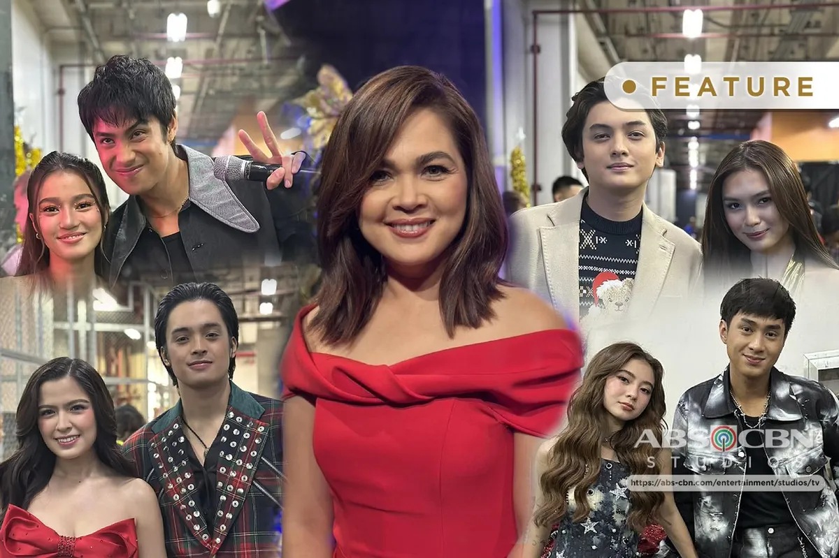 Judy Ann, DonBelle, FranSeth, KDLex and JMFyang spread holiday cheer on ...