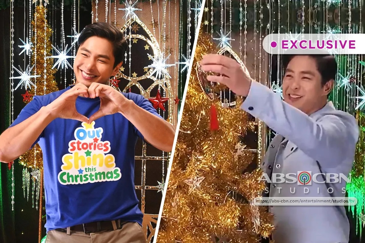Behind-The-Scenes: Coco Martin lights up the 2024 ABS-CBN Christmas ID ...