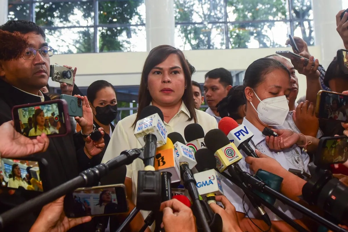 3 journalists appear at NBI to shed light on VP Sara Duterte 'threat' at presscon | ABS-CBN News