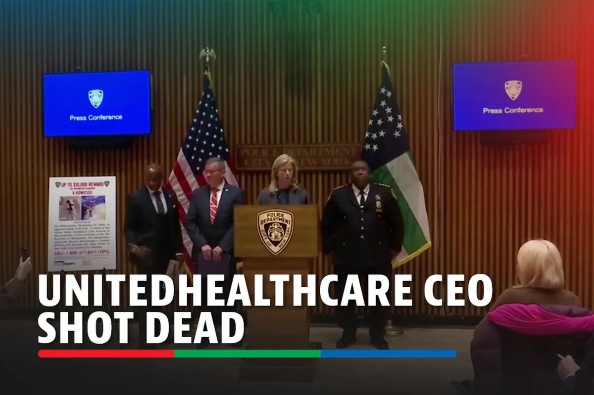 UnitedHealthcare CEO shot dead in New York | ABS-CBN News