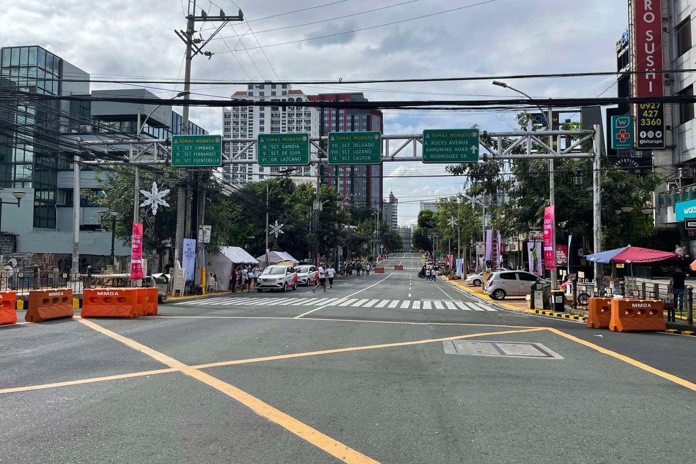 QC launches car-free Sunday morning initiative on part of Tomas Morato ...