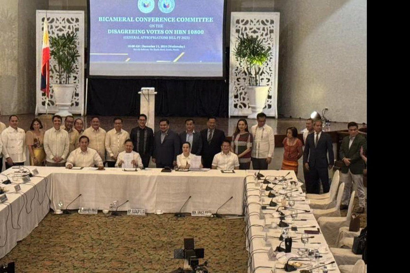 Senate, House lawmakers wrap up bicam meeting on proposed 2025 budget ...