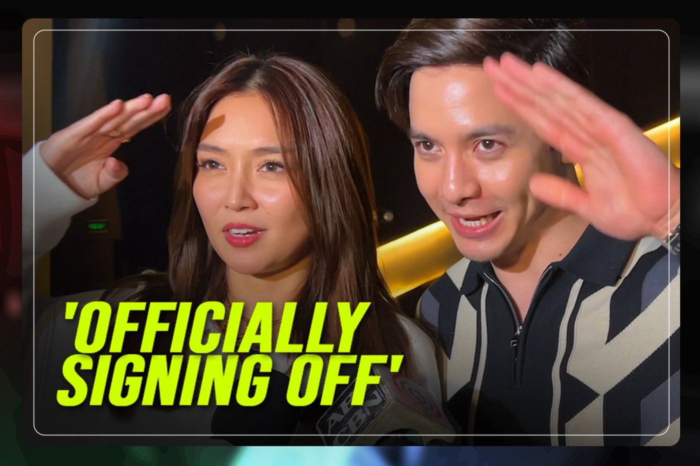 Kathryn Bernardo, Alden Richards sign off from Joy and Ethan characters ...
