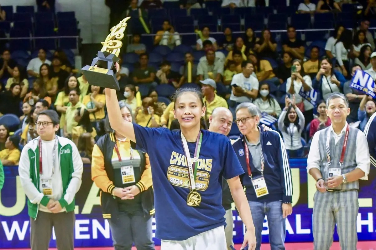 UAAP: Bright future ahead for Finals MVP Cielo Pagdulagan, says ...