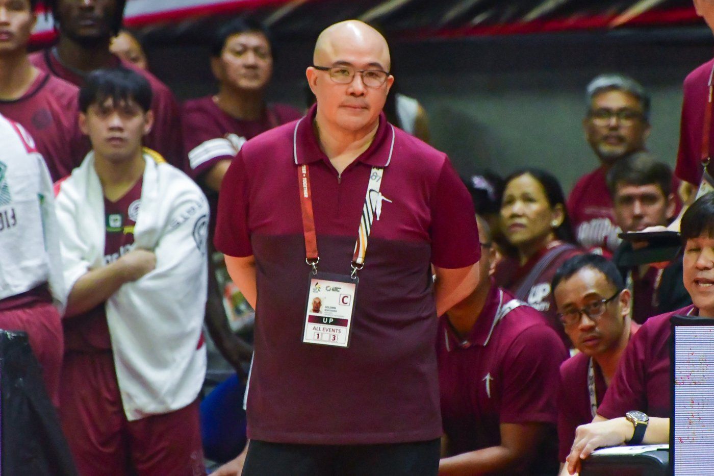 Coach Gold's advice to UP in Game 3: 'Walang bibitaw' | ABS-CBN Sports