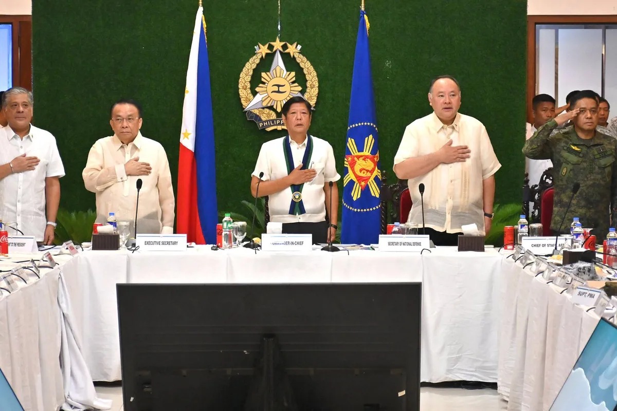 Marcos denies conducting 'loyalty check' among PNP, AFP personnel | ABS ...