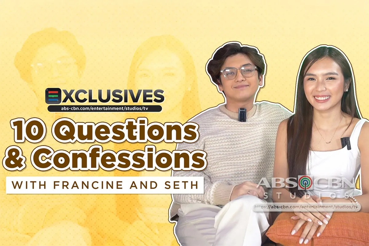 10 Questions, 10 Confessions: Banter, kilig and real talk with FranSeth ...