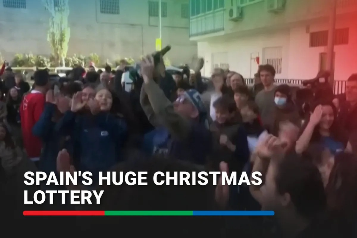 Spain's huge Christmas lottery prize pot reaches P165 billion | ABS-CBN ...