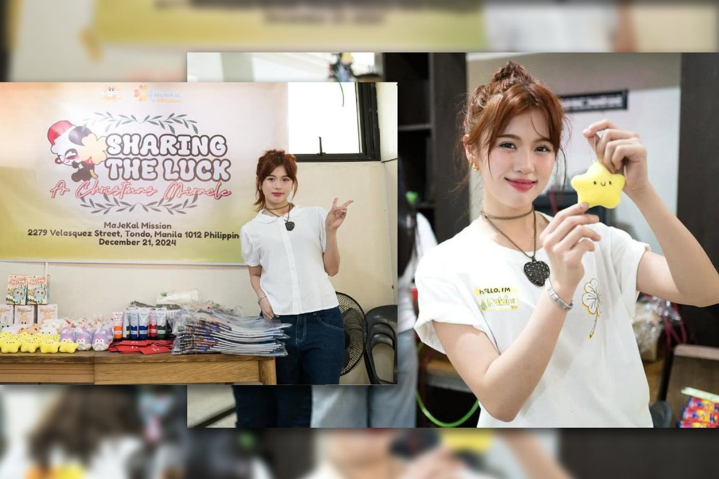 BINI Maloi shares blessings with children in Tondo | ABS-CBN Entertainment