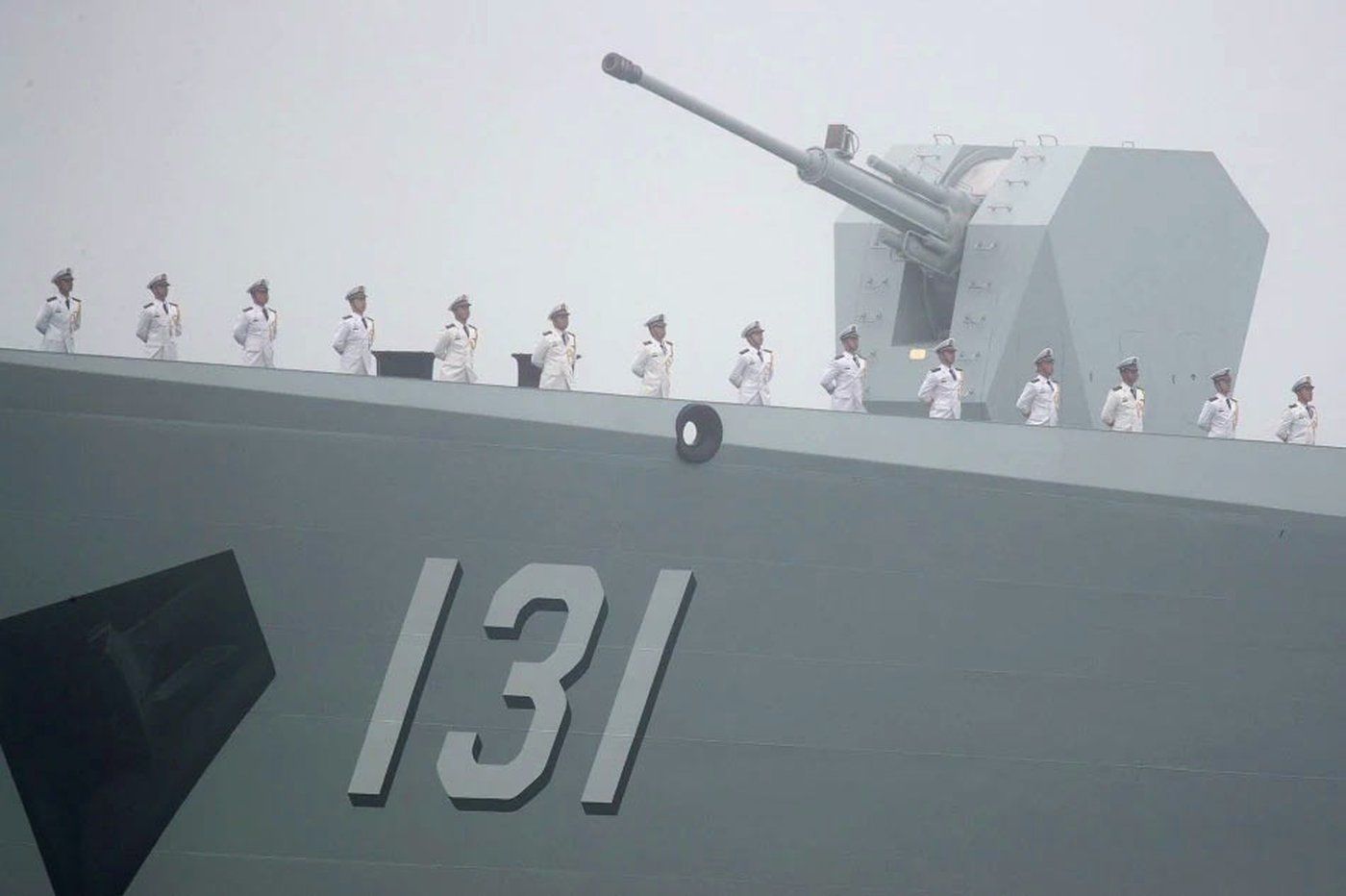 China launches new generation assault ship 'Sichuan' | ABS-CBN News