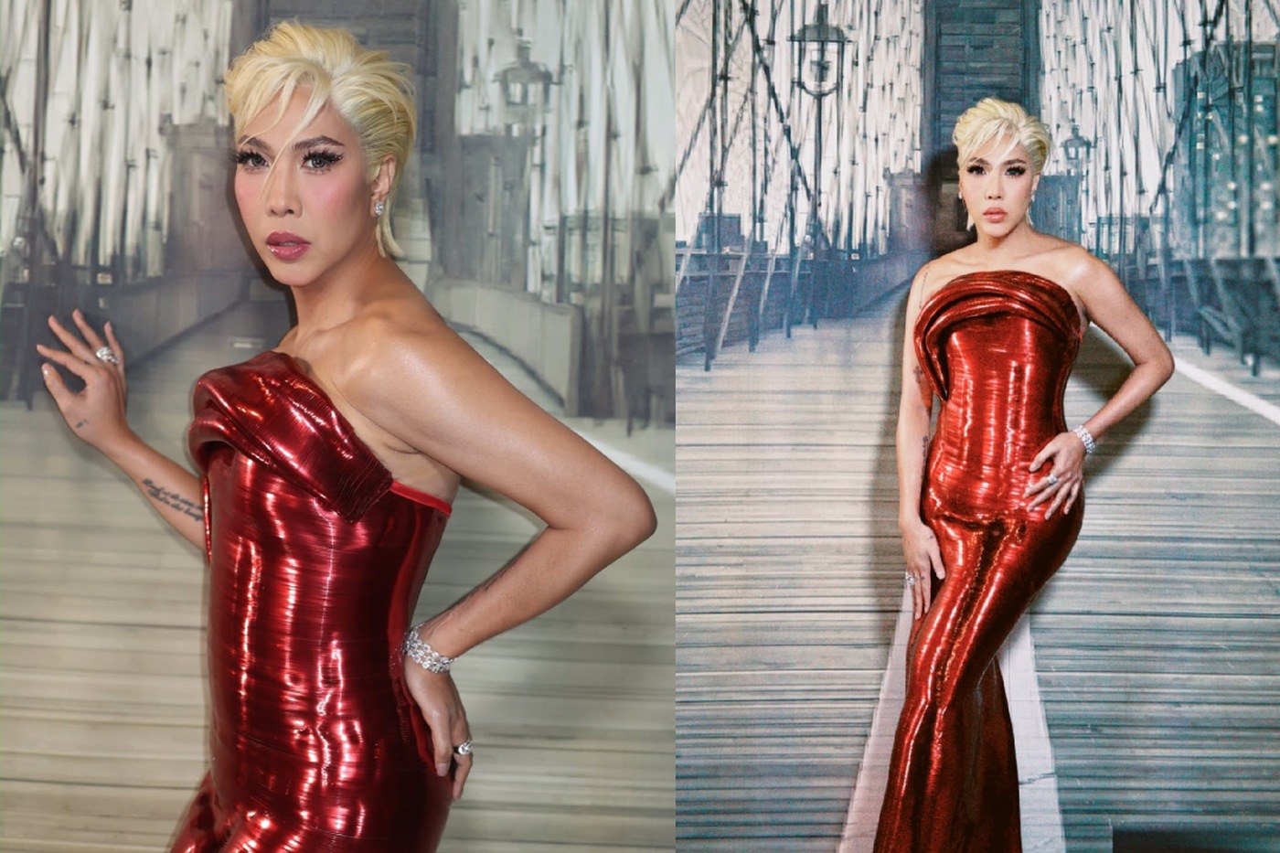 Vice Ganda Wowed in A Dazzling Red Gown at the 50th MMFF—Here's the ...