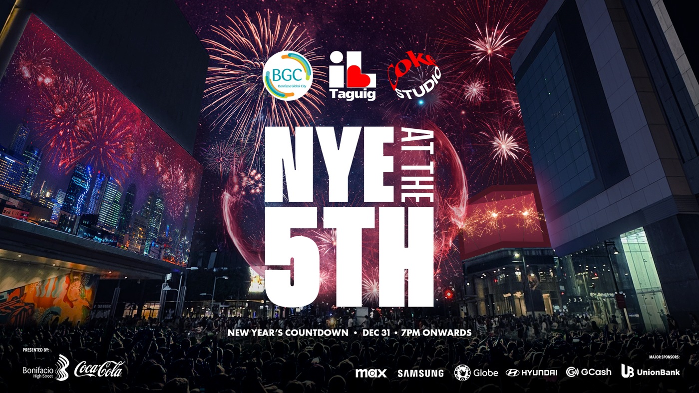 Celebrate 2025 with OPM, K-Pop and English Electro-Pop in BGC Taguig’s ...