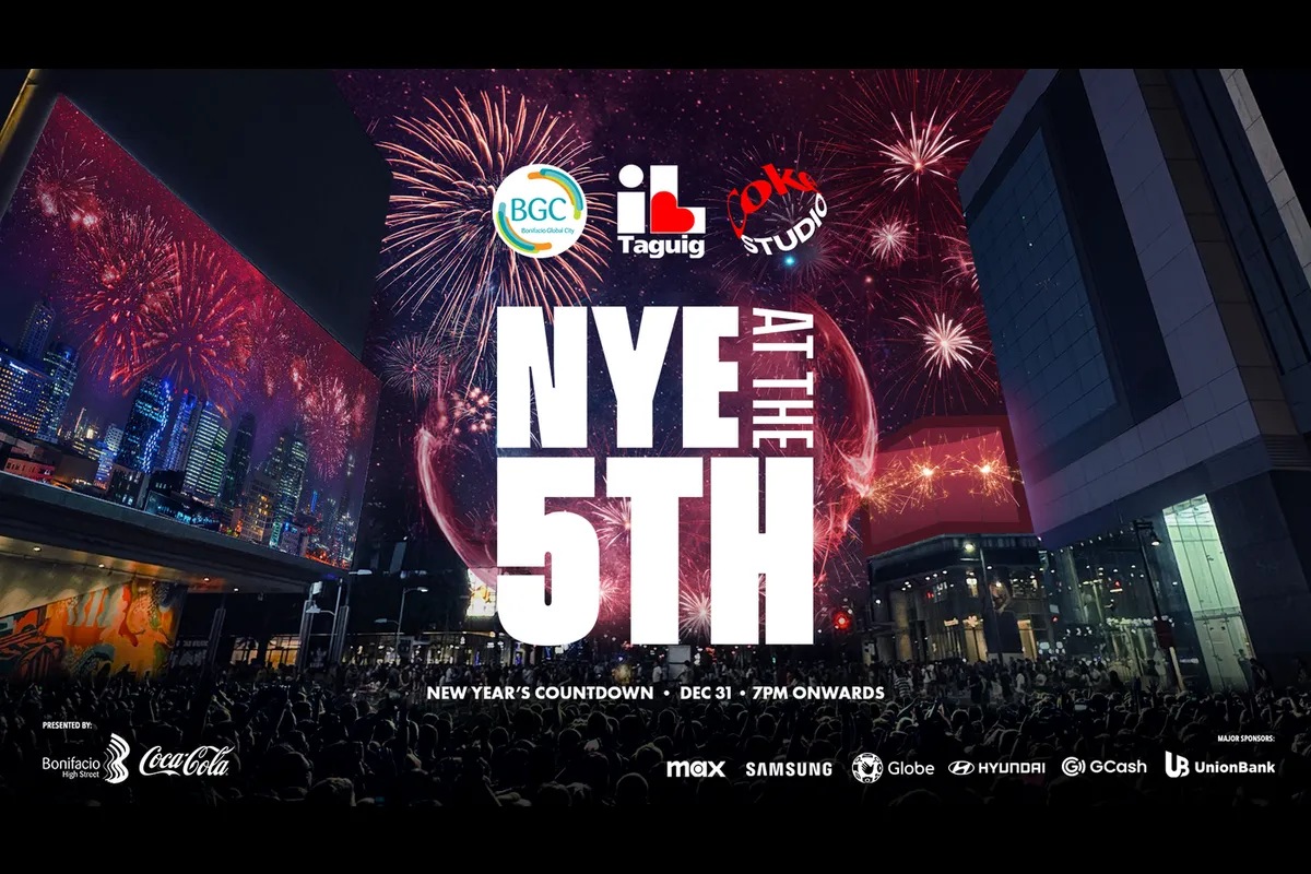 Celebrate 2025 with OPM, K-Pop and English Electro-Pop in BGC Taguig’s ...