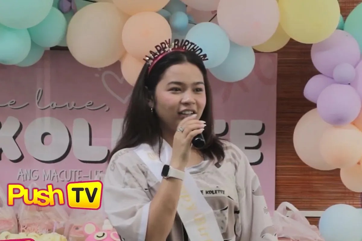 Kolette Madelo celebrates birthday at an orphanage | PUSH TV | ABS-CBN ...