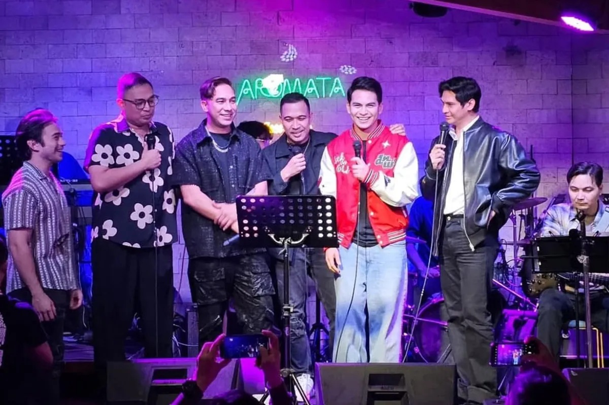 Garth Garcia holds birthday concert with Jed Madela, 4th Impact, Thor ...