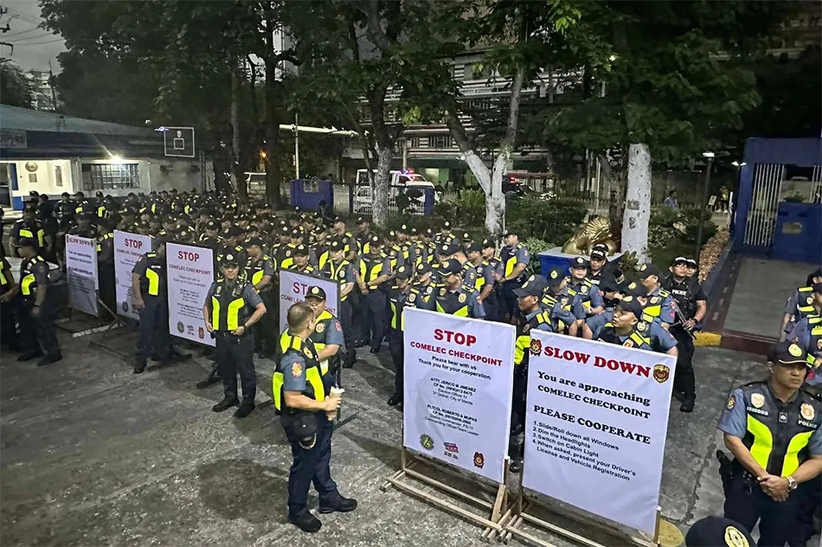 Manila Police District holds briefing and send-off for start of ...