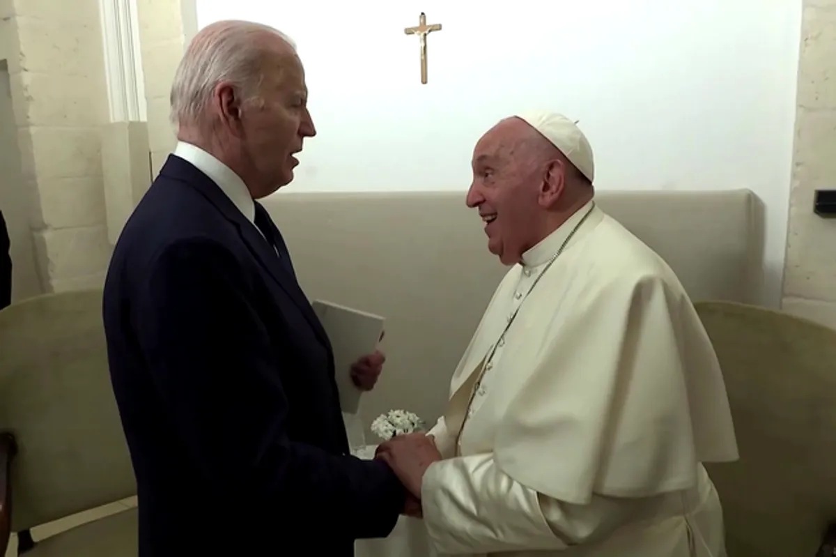 Biden awards Pope Francis medal of freedom, highest US civilian honor ...