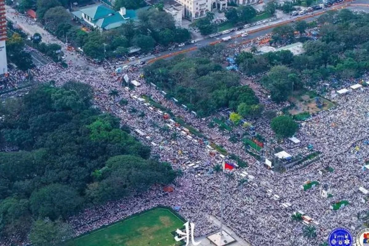 Crowd at INC's peace rally hits 1.2 million | ABS-CBN News