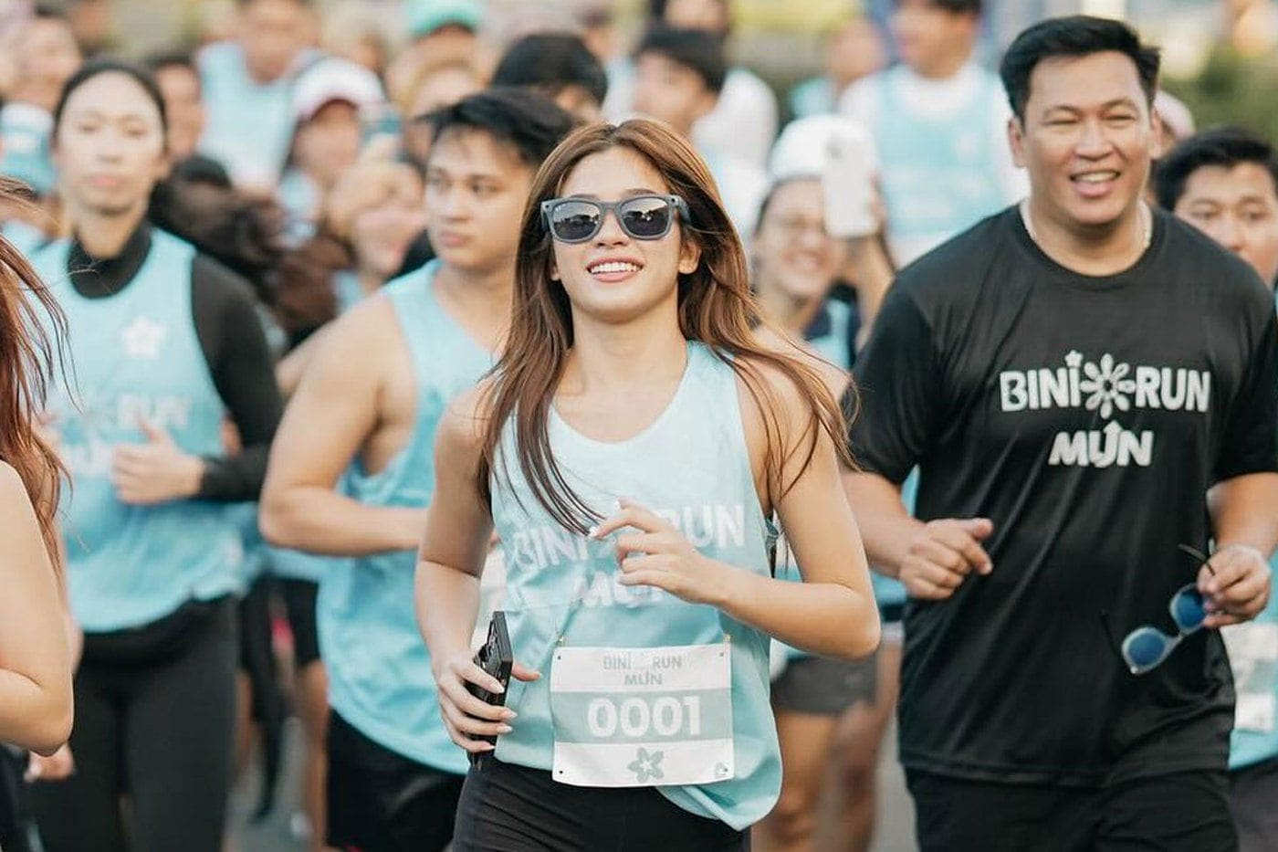 BINI Aiah shares thoughts on running after the success of the second ...