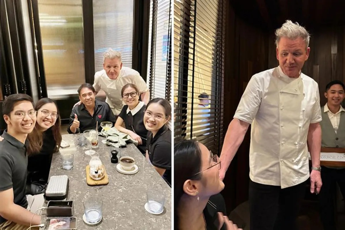 Gordon Ramsay now in the Philippines, meets diners at Manila restaurant ...