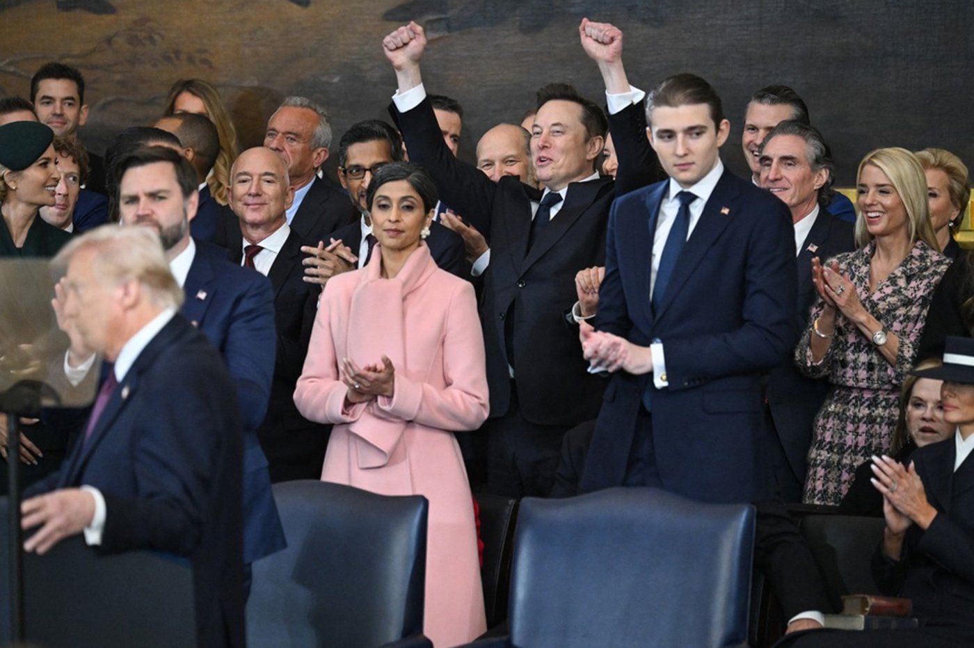 Tech billionaires take center stage at Trump inauguration | ABS-CBN News