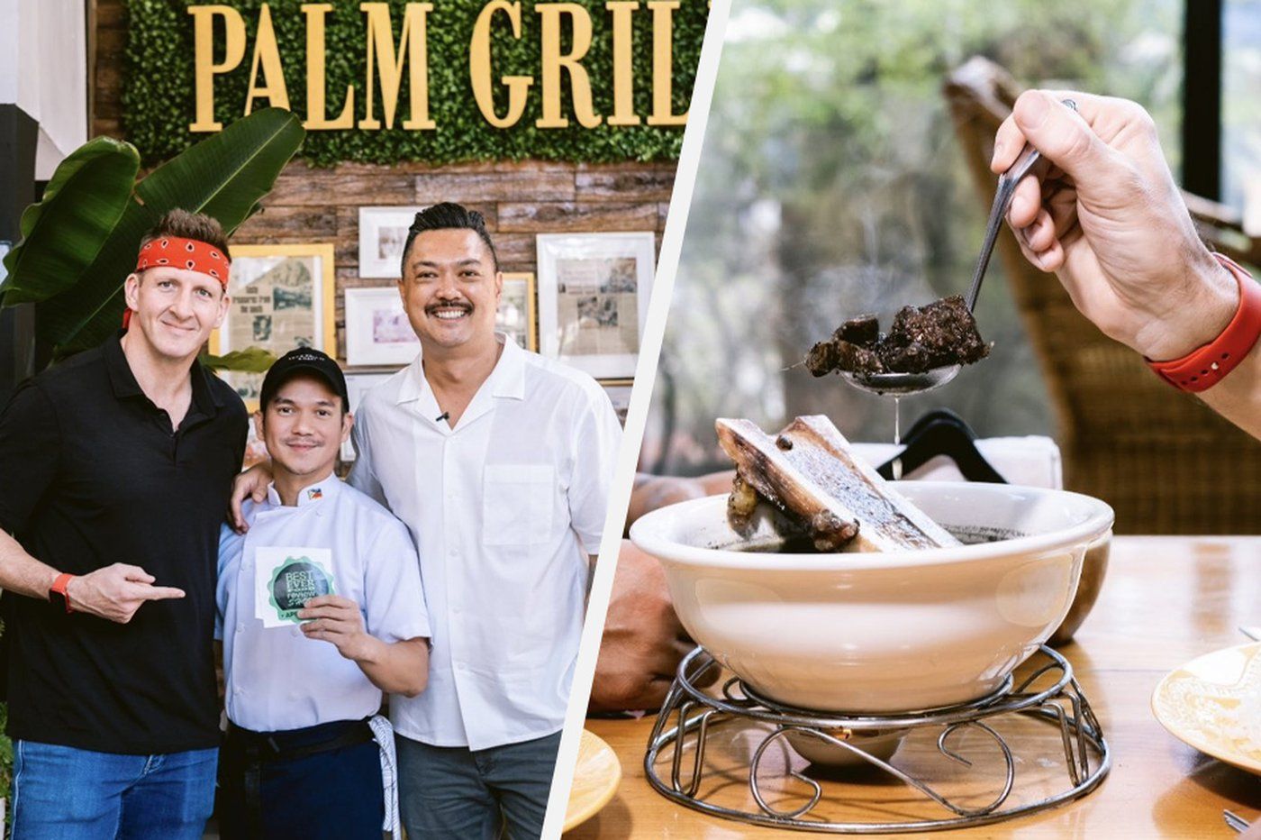 Palm Grill gets seal of approval from Best Ever Food Review Show | ABS ...