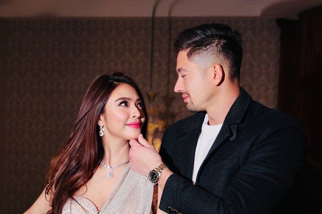 Bangs Garcia celebrates 10th anniversary with husband Lloyd Birchmore ...