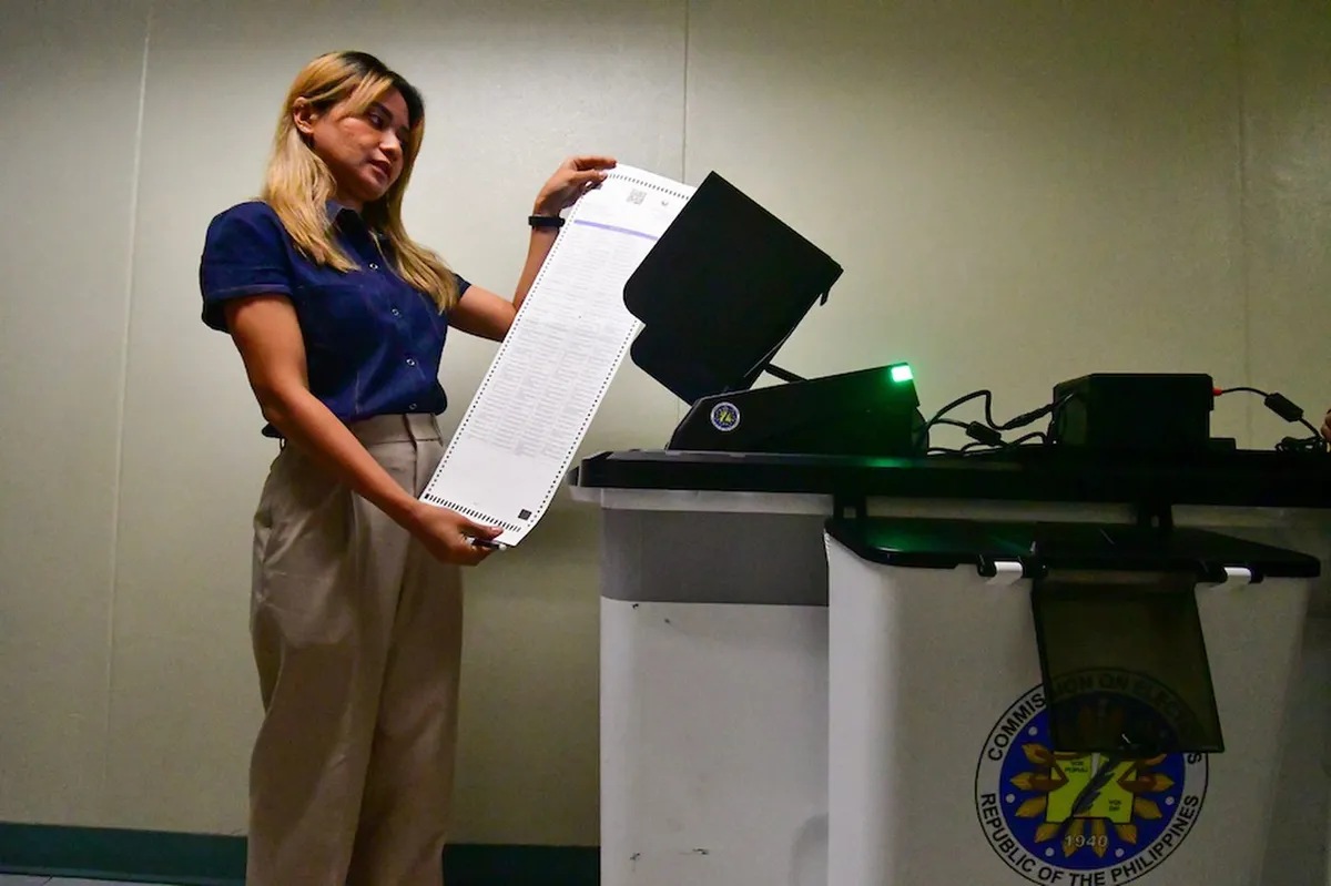 Comelec urged to boost teacher training for new poll counting machine ...
