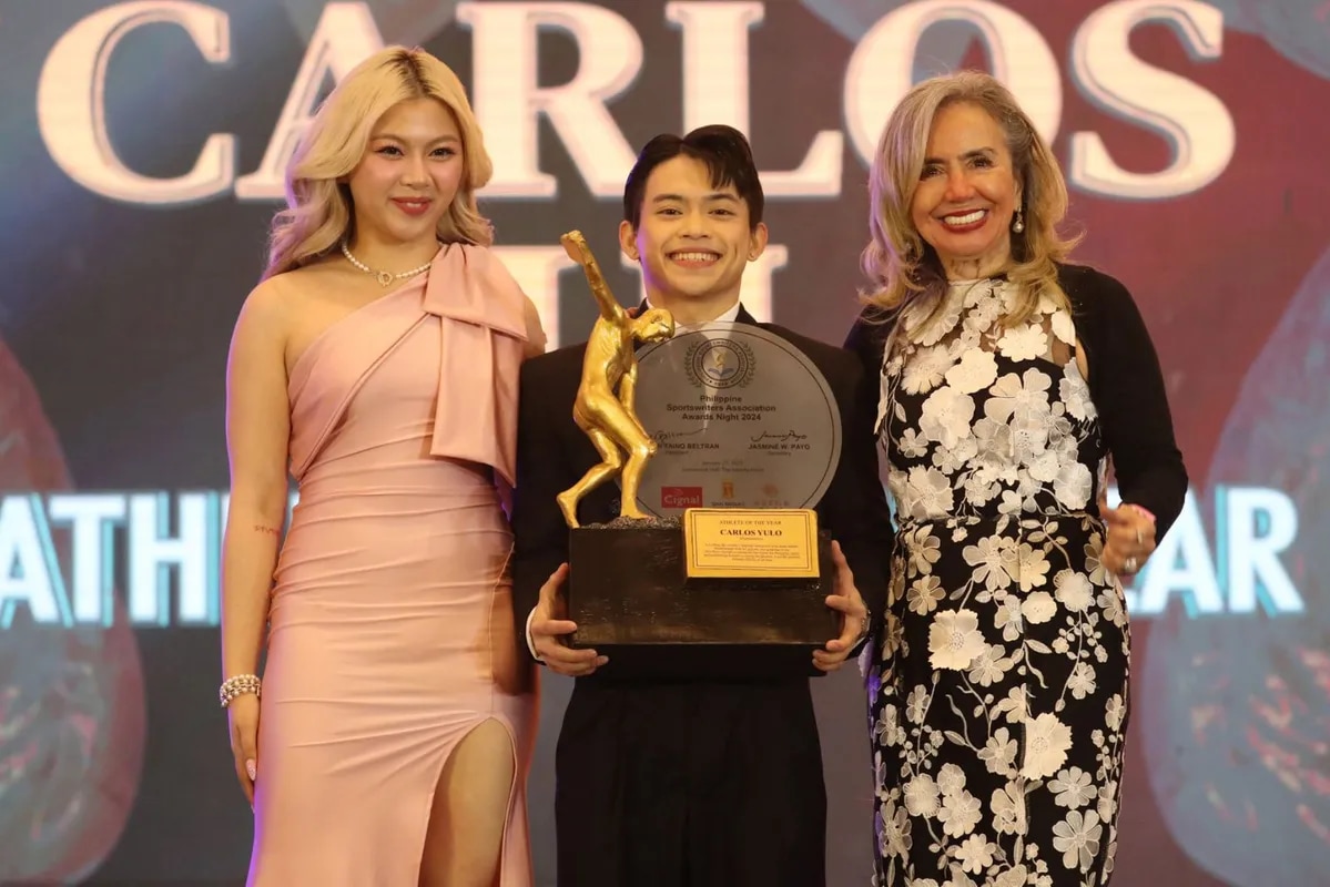 Chloe San Jose 'super proud' as Carlos Yulo named Athlete of the Year ...