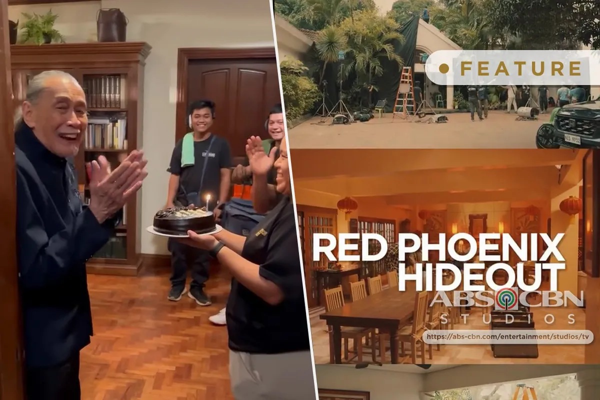 FPJ’s Batang Quiapo BTS: Red Phoenix mansion tour and Joonee Gamboa’s ...