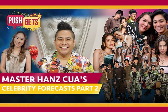 Master Hanz Cua’s Celebrity Forecasts Part 2 | PUSH Bets | ABS-CBN ...