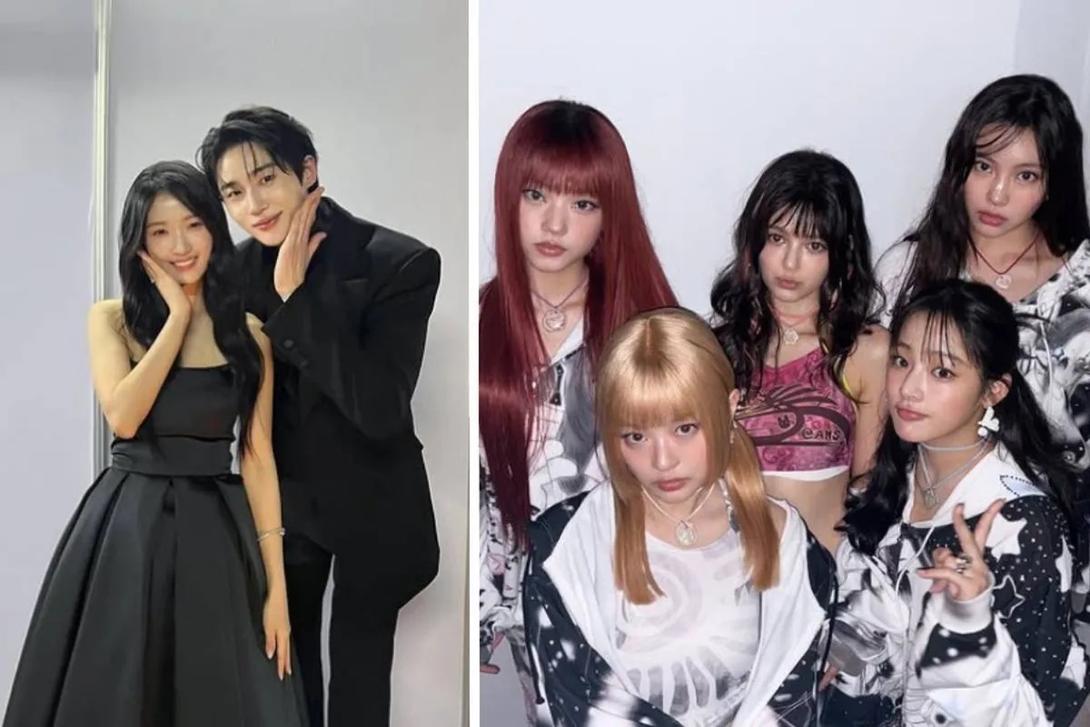 Byeon Woo-seok fulfills Kim Hye-yoon's fangirl dreams by introducing her to NewJeans | ABS-CBN ...