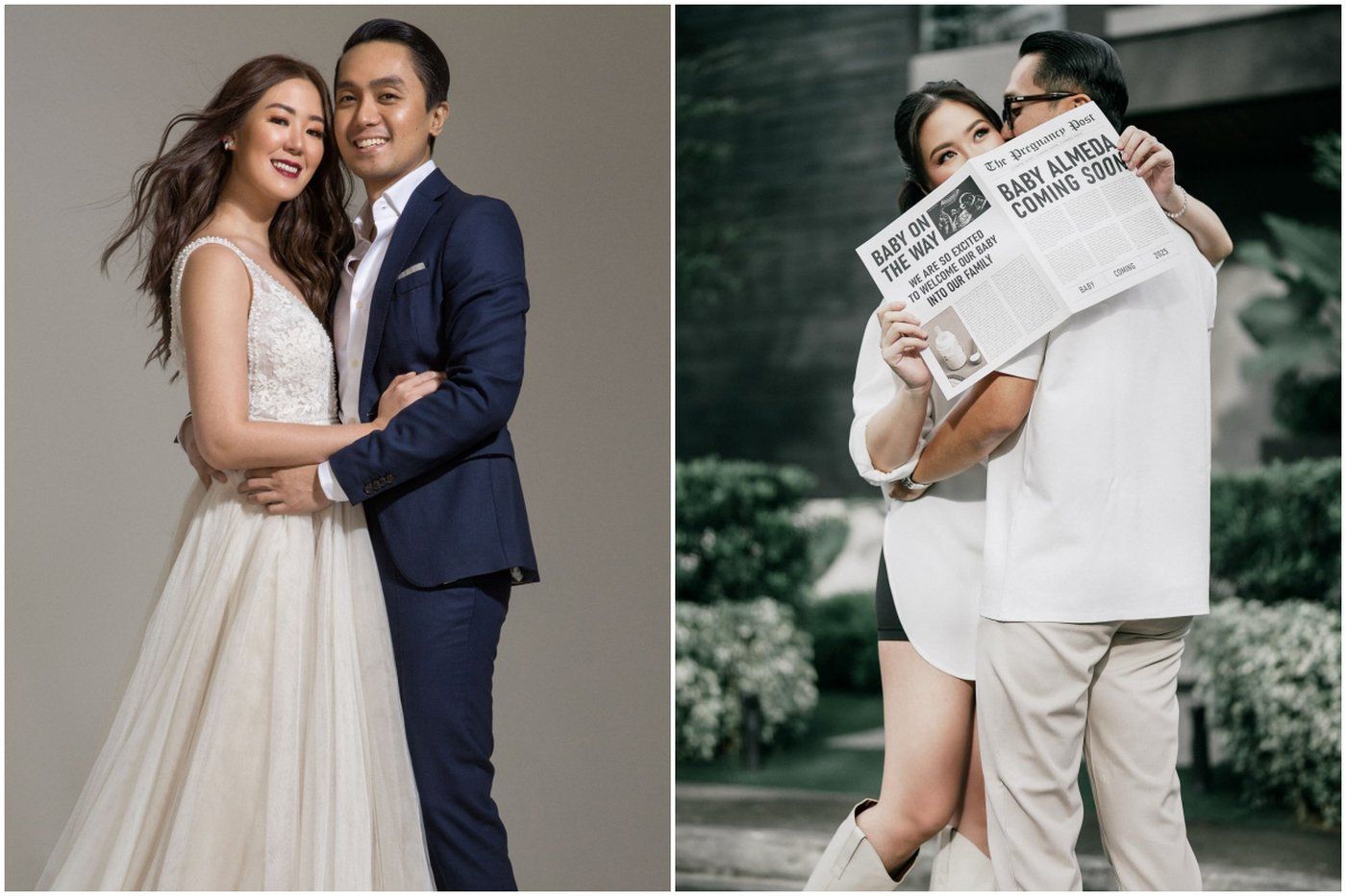 Patty Ang and Migs Almeda Share Their Baby News Through This Cute ...