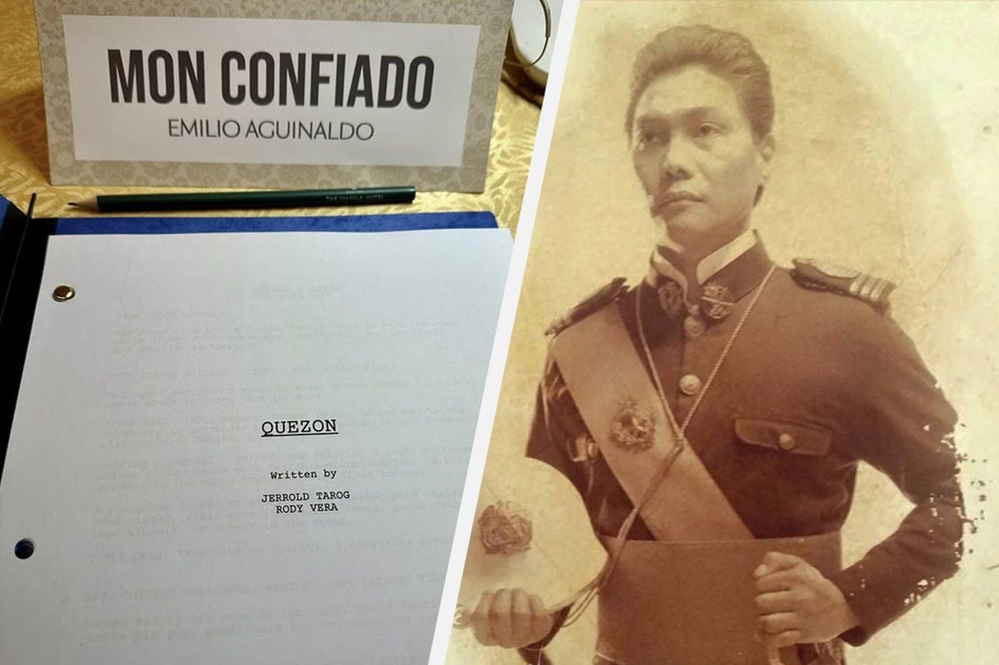 Mon Confiado is returning as Emilio Aguinaldo in 'Quezon' film | ABS ...