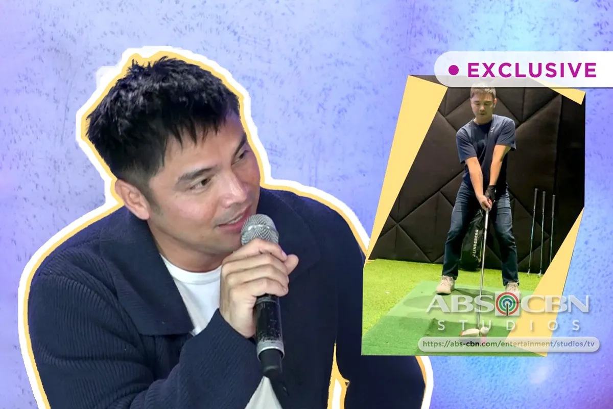 Marvin Agustin names the 2 persons who influenced him to try golf | ABS ...