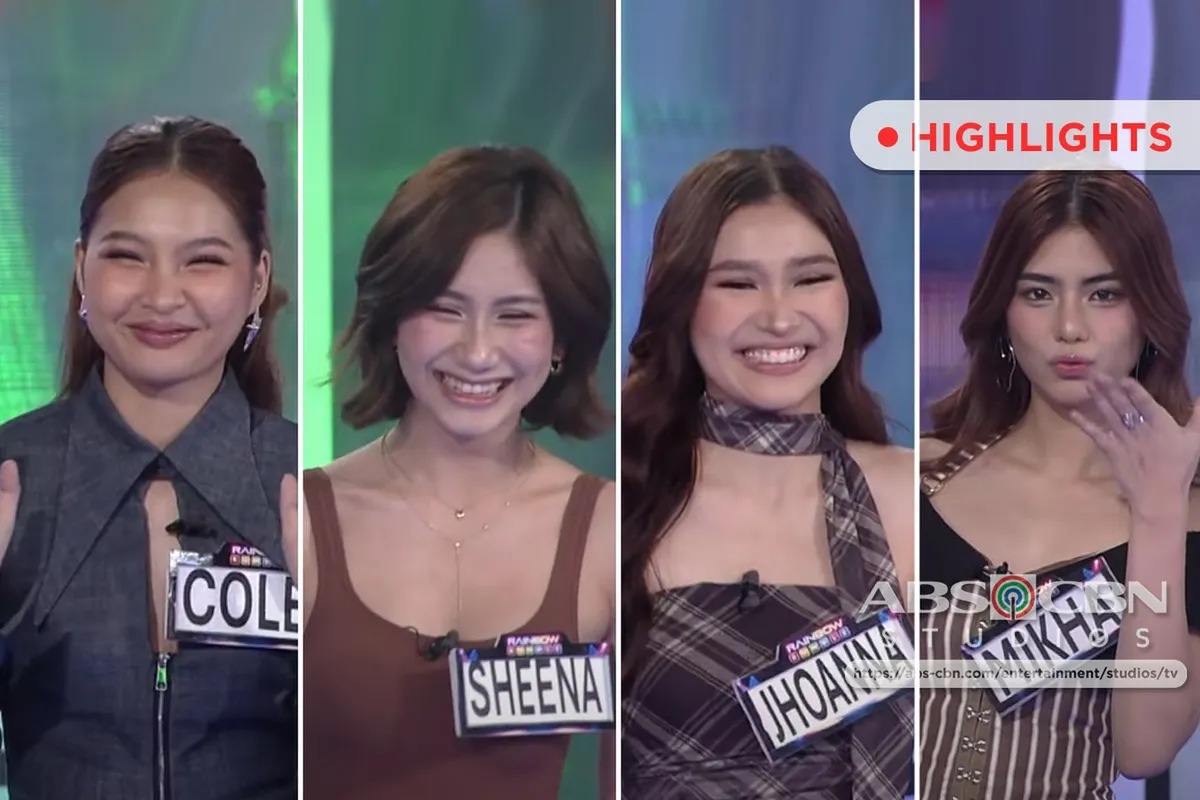 WATCH: Sino sa BINI ang aabot sa Rainbow Rumble jackpot round? | ABS-CBN Entertainment