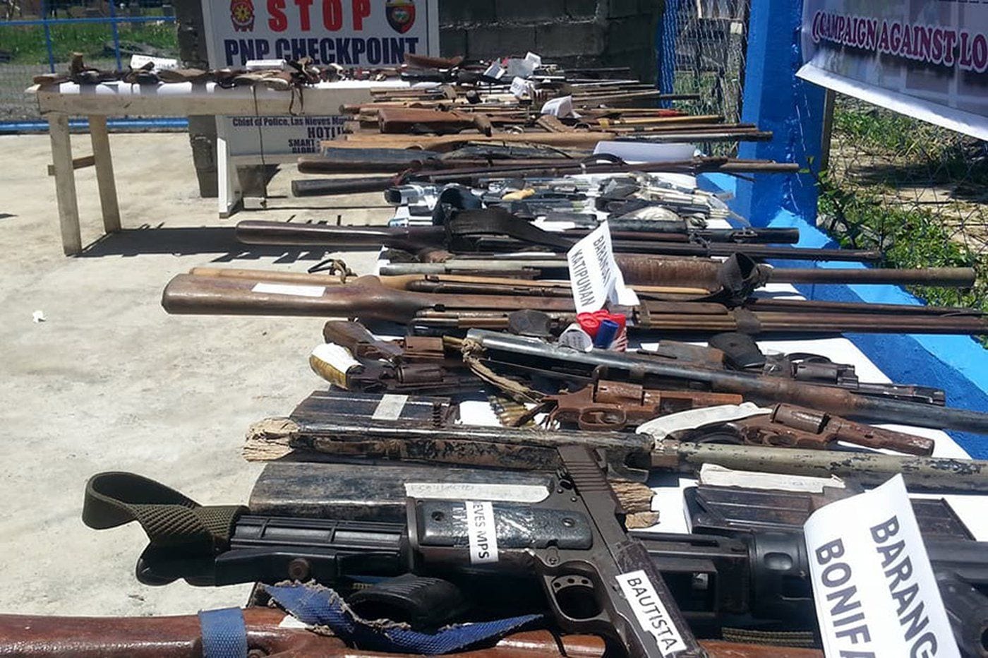 PNP: No politics, voter intimidation in 'Oplan Katok' vs loose firearms ...