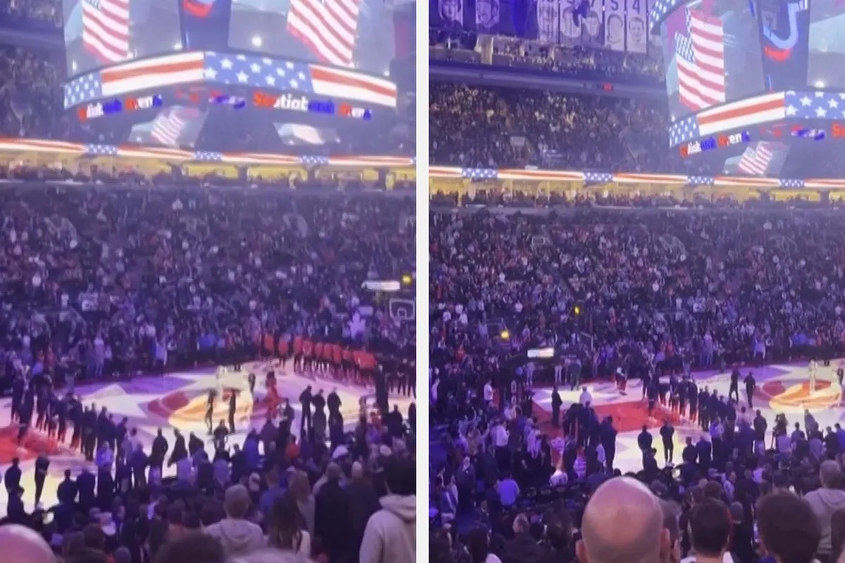 Canadian fans boo U.S. national anthem at Raptors-Clippers game | ABS ...