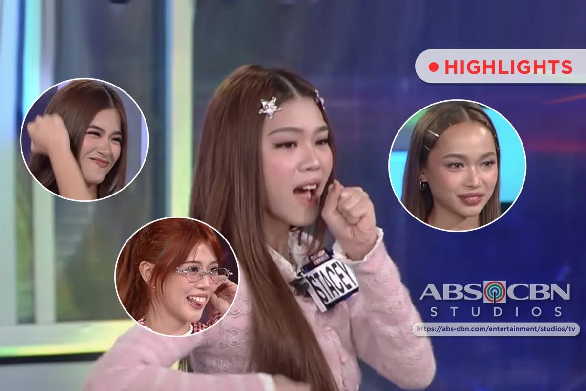 BINI Stacey, ginaya ang sayaw nina Aiah, Gwen & Maloi | Rainbow Rumble ...