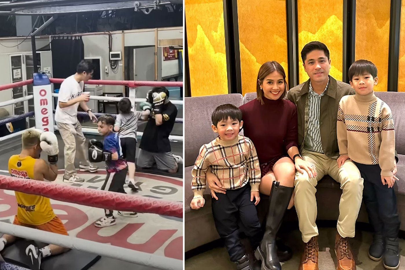 Kaye Abad, Paul Jake Castillo mount boxing-themed birthday party for ...